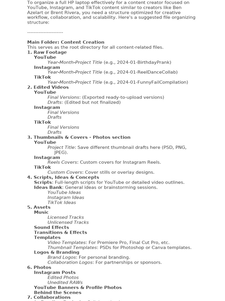 Computer Guide File Organizing #1 | PDF