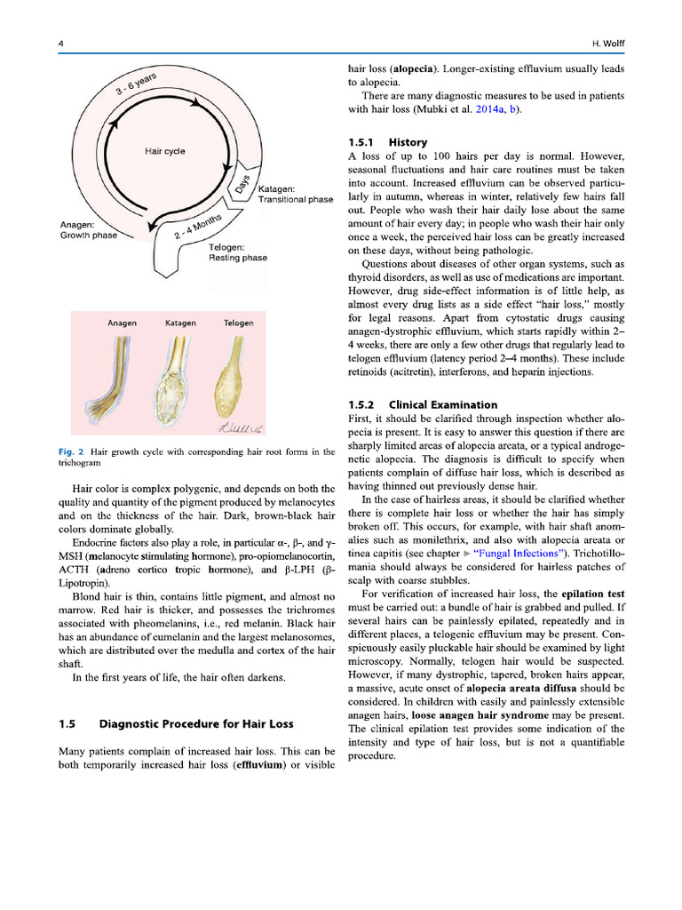 Hair Research 4 | PDF