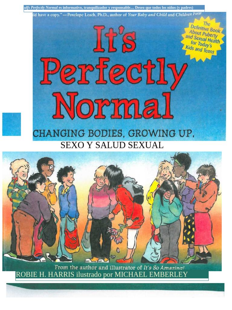 SEX ED Es-Perfectamente-Normal PDF | PDF | Control de la natalidad | Condón