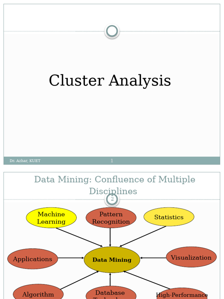 L4_Cluster Analysis | PDF | Cluster Analysis | Data Mining L4_Cluster Analysis | PDF | Cluster Analysis | Data Mining