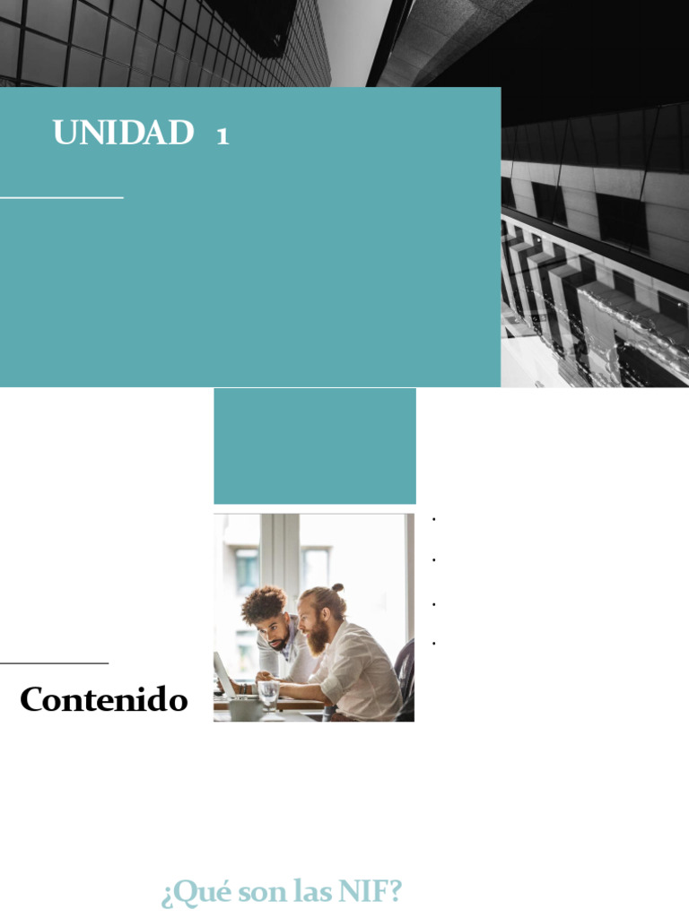 Unidad 1 Estructura de Las Nif y Postulados | PDF | Contabilidad | Contador