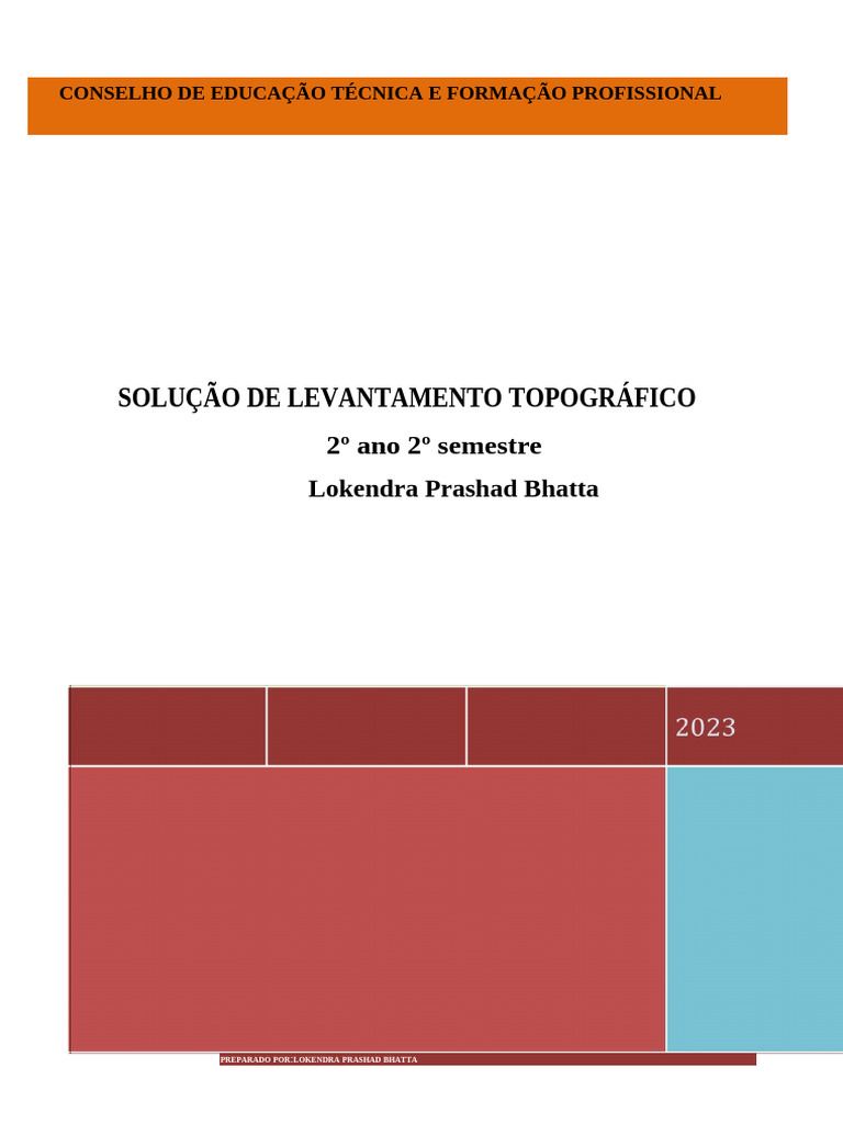 Levantamento Topográfico: Conceitos e Métodos | PDF | Círculo | Bússola