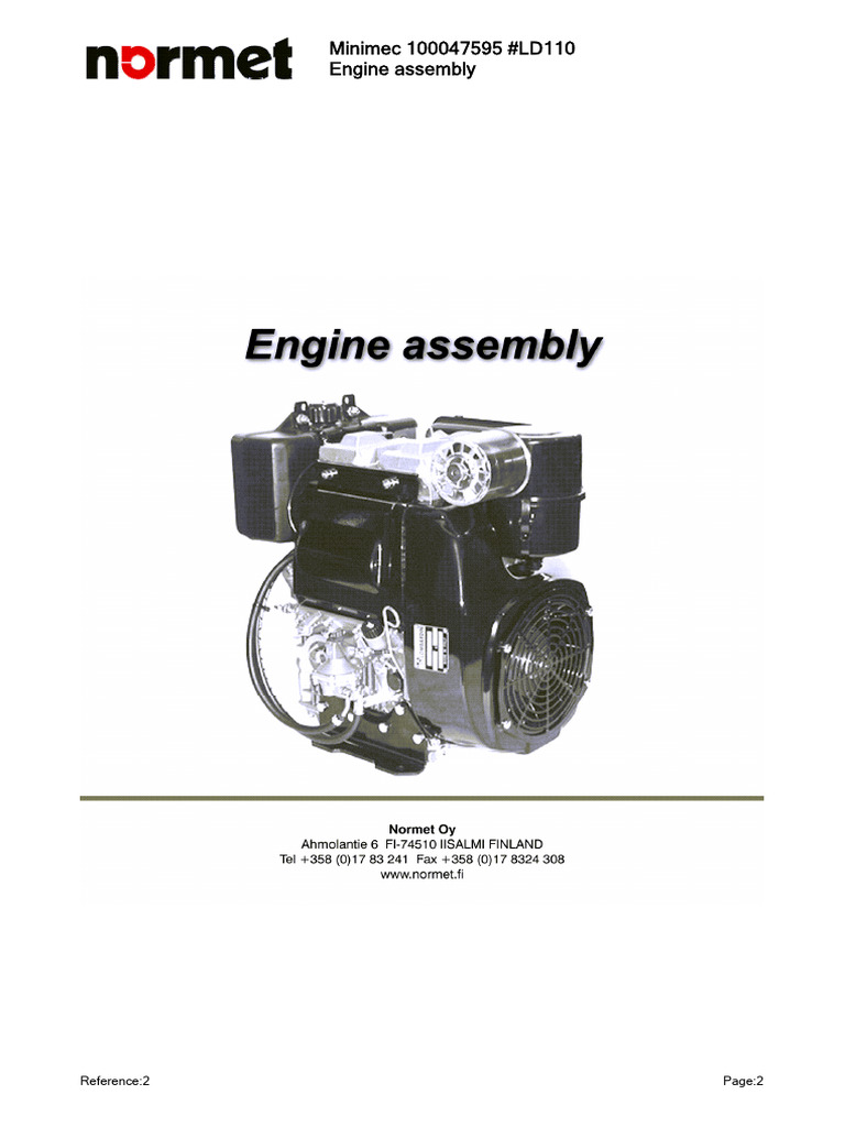2. Engine Assembly | PDF | Piston | Engines