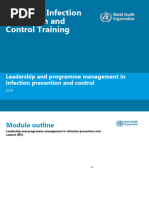 Who Ipcaf | PDF | Infection | Clinical Medicine