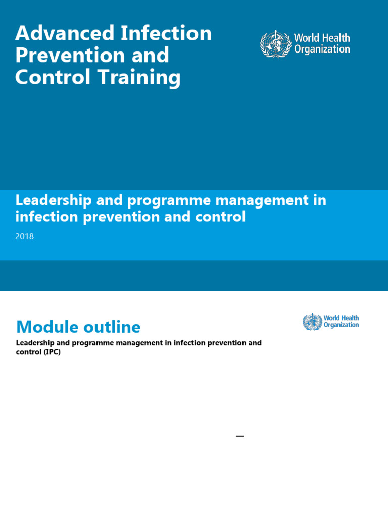 Advanced Infection Prevention and Control Training ( PDFDrive ) | PDF ...