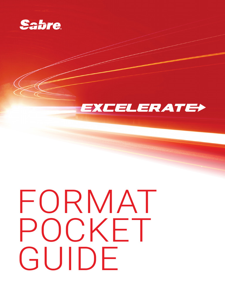 Sabre Excelerate Pocket Guide - EN - JAN2020 - NEW | PDF | Frequent ...