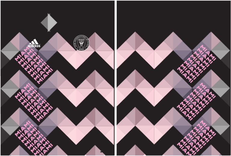 Diseño Inter Miami Rombos Soxs | PDF