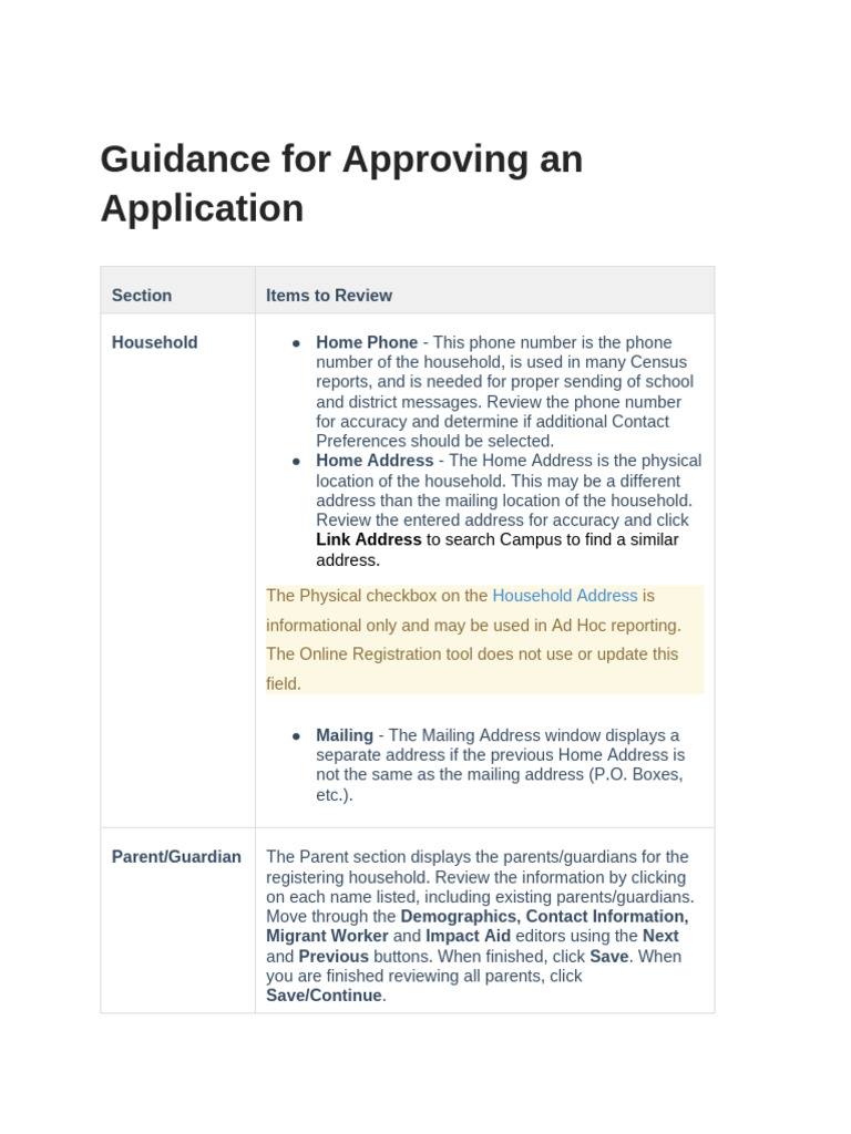 Guidance For Approving An Application | PDF | Computing | Software