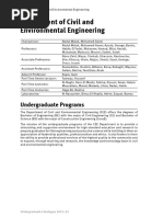 Civil Engineering Degree Flowchart | PDF