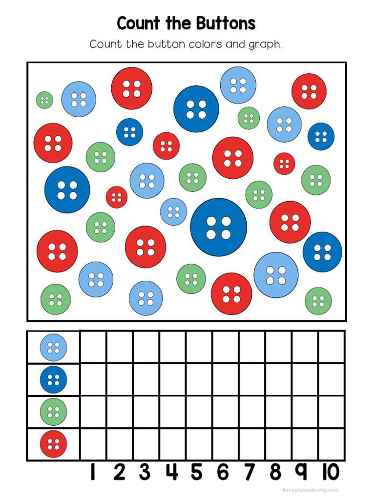 W4 Pete The Cat Counting Buttons | PDF