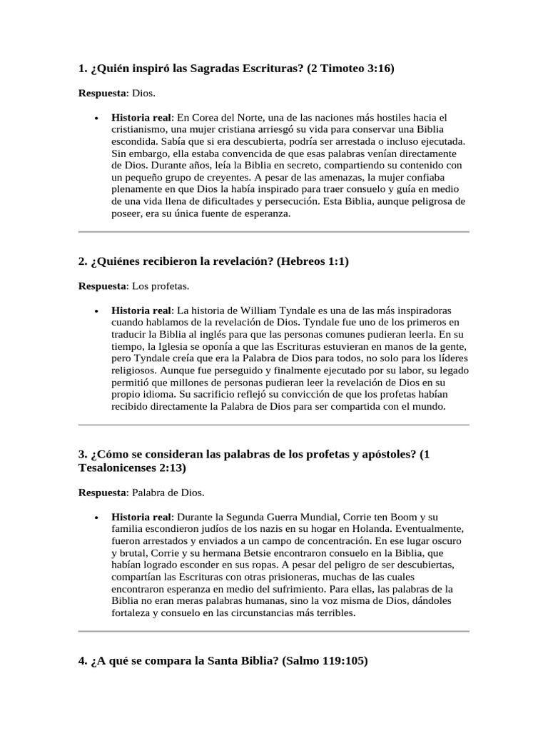 Historias para Lección 1 | PDF | Biblia | Jesús