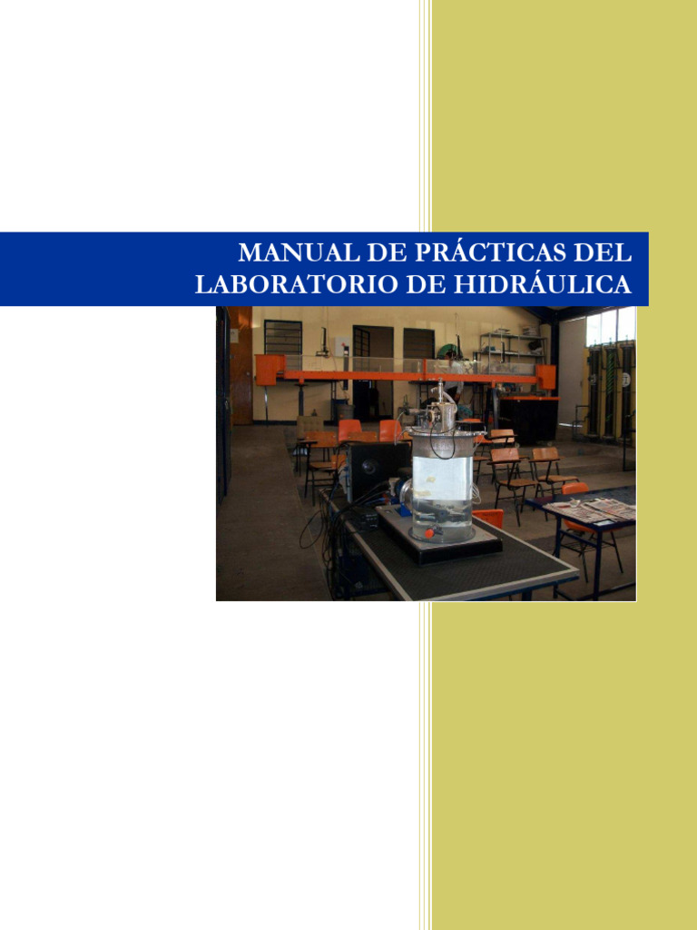 Manual de Practicas Del Laboratorio de H | PDF | Descarga (hidrología) | Flotabilidad