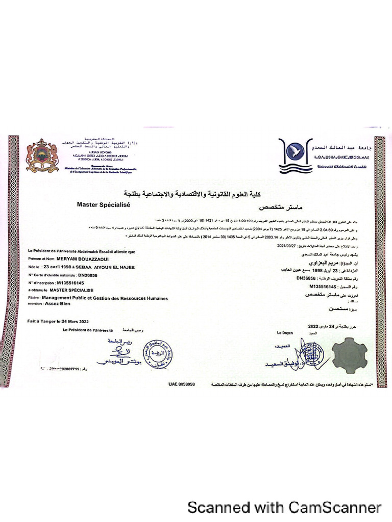 Diplome Master | PDF