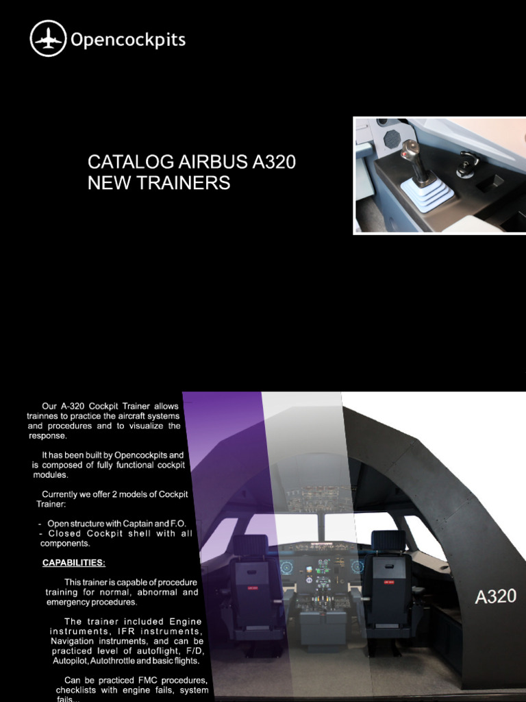 A 320 Catalogue | PDF | Simulation