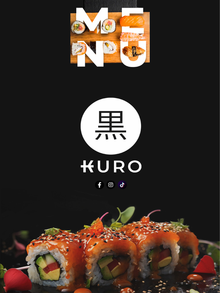 Menu Kuro Sushi Bar | PDF