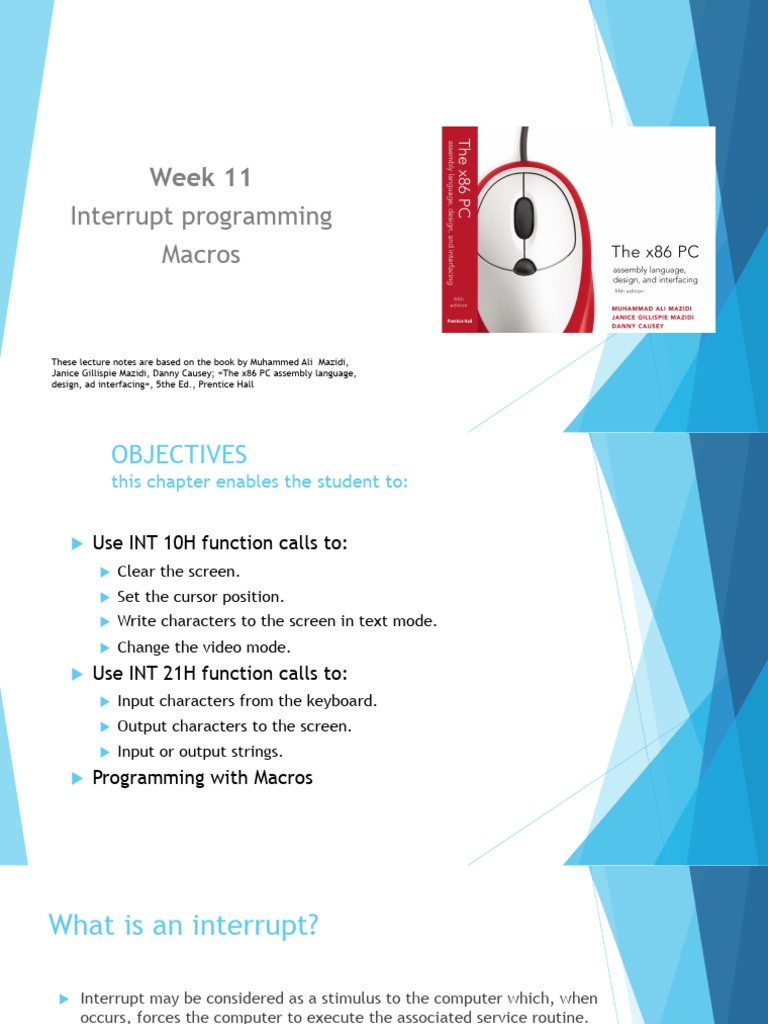 CE 302 Lecture Slides Week 11 v1 | PDF | Computing | Computer Architecture