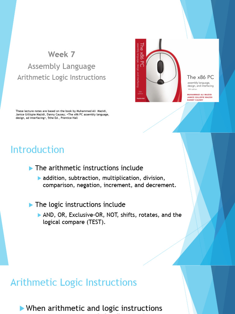 CE 302 Microprocessors Week 7 | PDF | Binary Coded Decimal | Subtraction