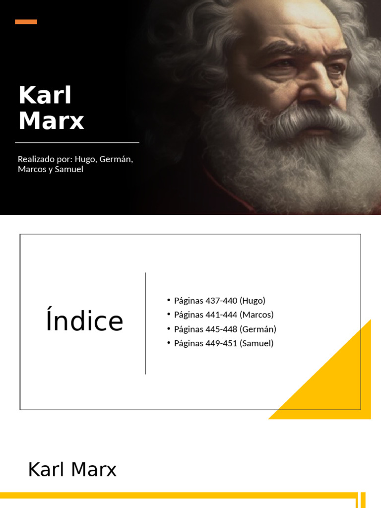 Filosofía y legado de Karl Marx | PDF | Karl Marx | El Manifiesto Comunista
