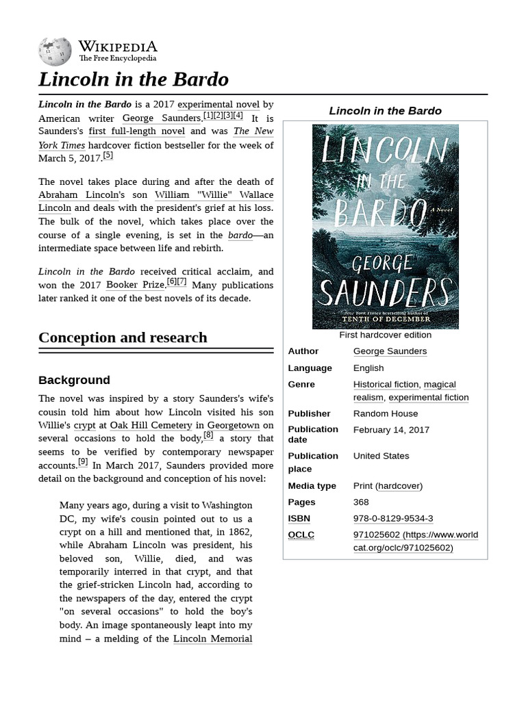 Lincoln_in_the_Bardo | PDF