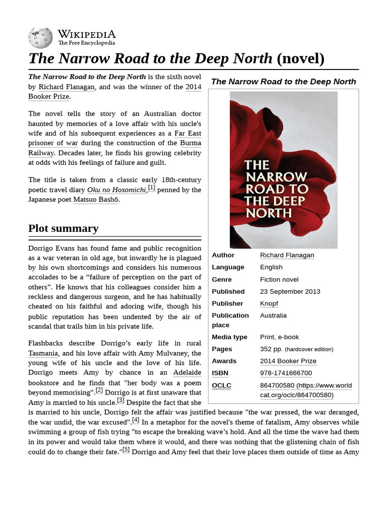 The Narrow Road to the Deep North Summary | PDF