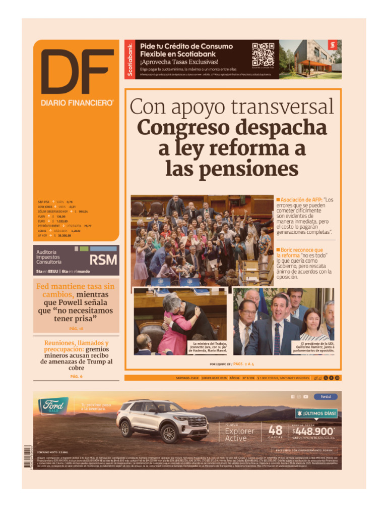 Diario Financiero 300125 | PDF