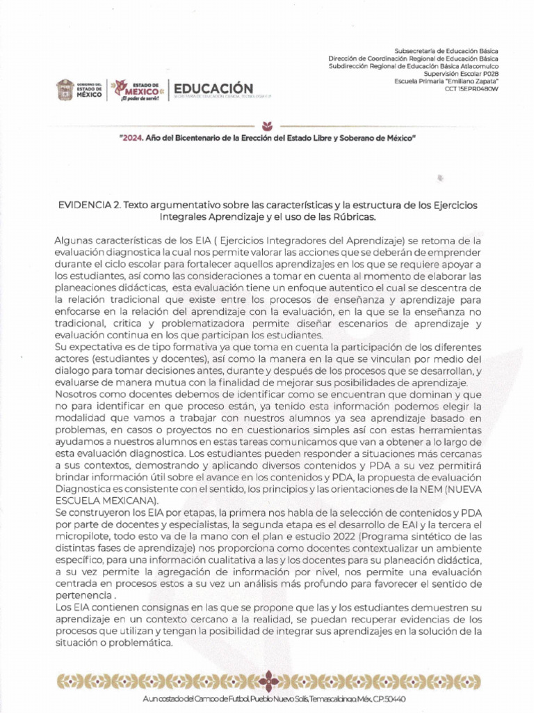 Evidencia 2 Texto Argumentario | PDF