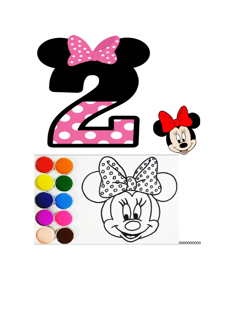 Moldes De Minnie Mouse Pdf