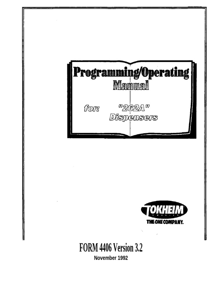 262a Programming Manual | PDF | Computer Architecture | Computer Science