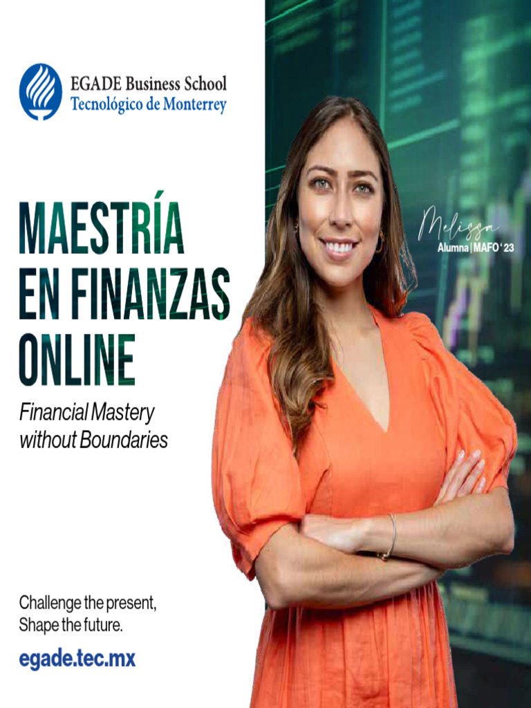 EGADE Atr Brochure MAFO - GRL - PP | PDF | Business | Economias