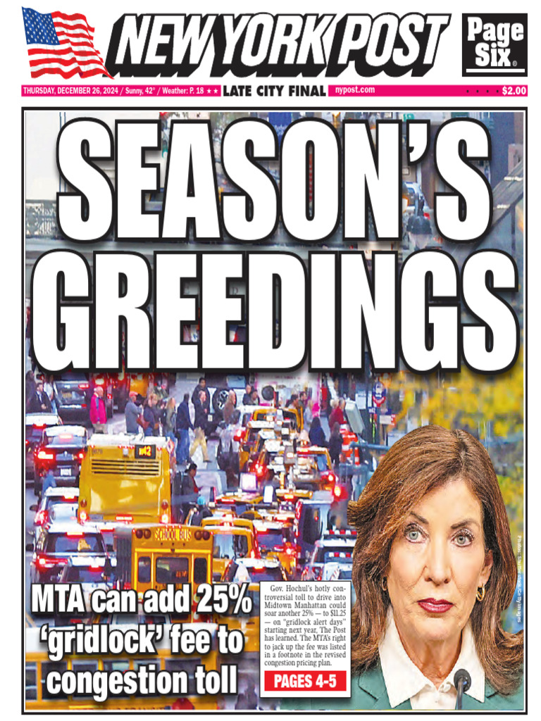 New York Post - December 26, 2024 | PDF