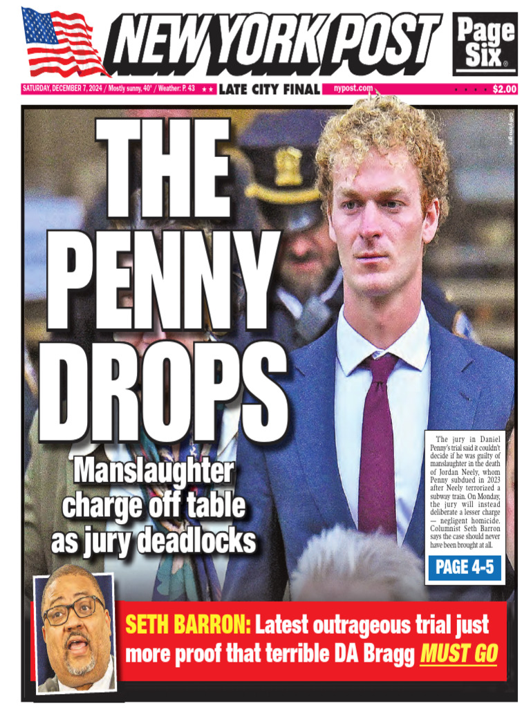 New York Post - December 7, 2024 | PDF | Public Law | Criminal Justice