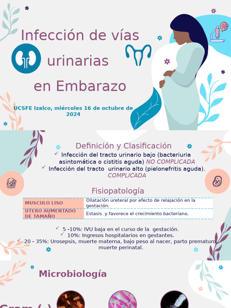 Ivu y Vaginosis Final | PDF | Infección del tracto urinario | Especialidades Medicas