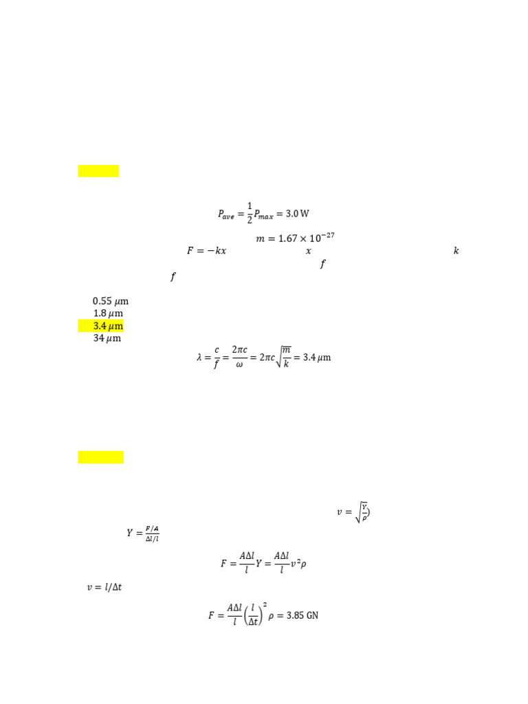 PHYS 369 F2019 Final Exam Solutions | PDF | Waves | Light