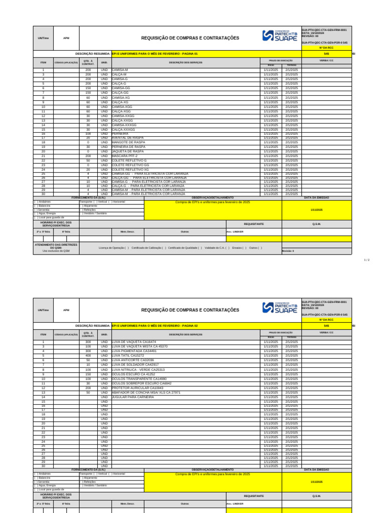 RCC 0376.24 - Modelo (Criar Uma Cópia) | PDF