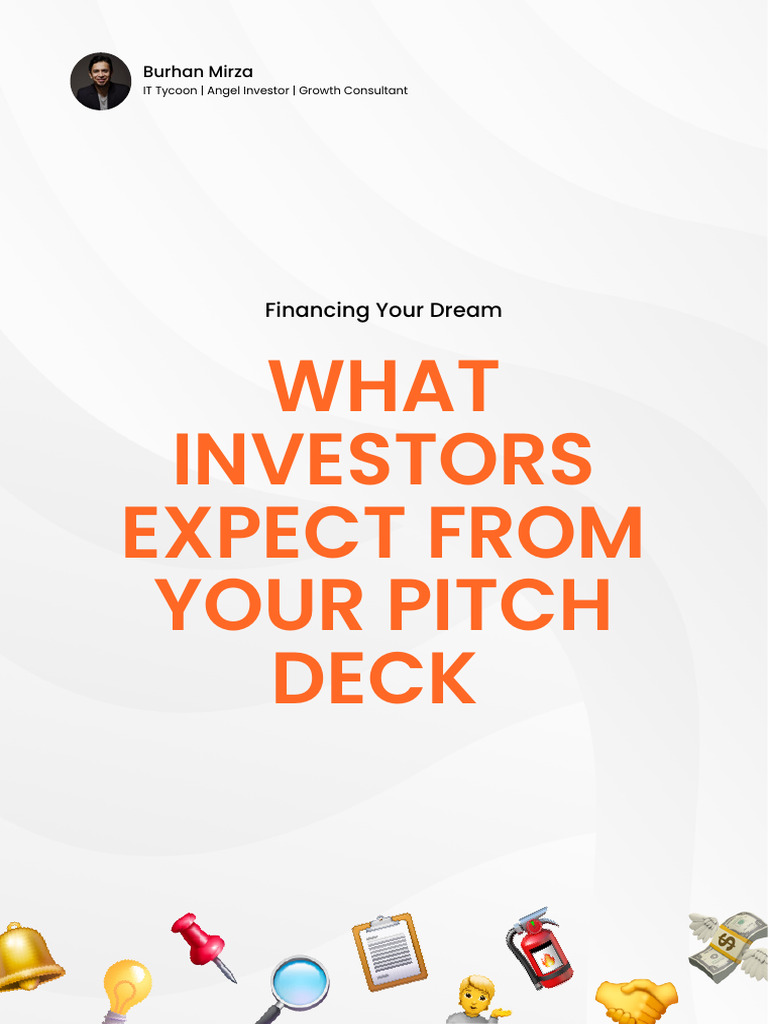 What Investors Expect From Your Pitch Deck | PDF | Business Model | Brand