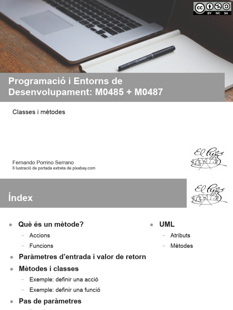 DAM - DAW M0485+M0487 NF12 - Classes I Mètodes | PDF