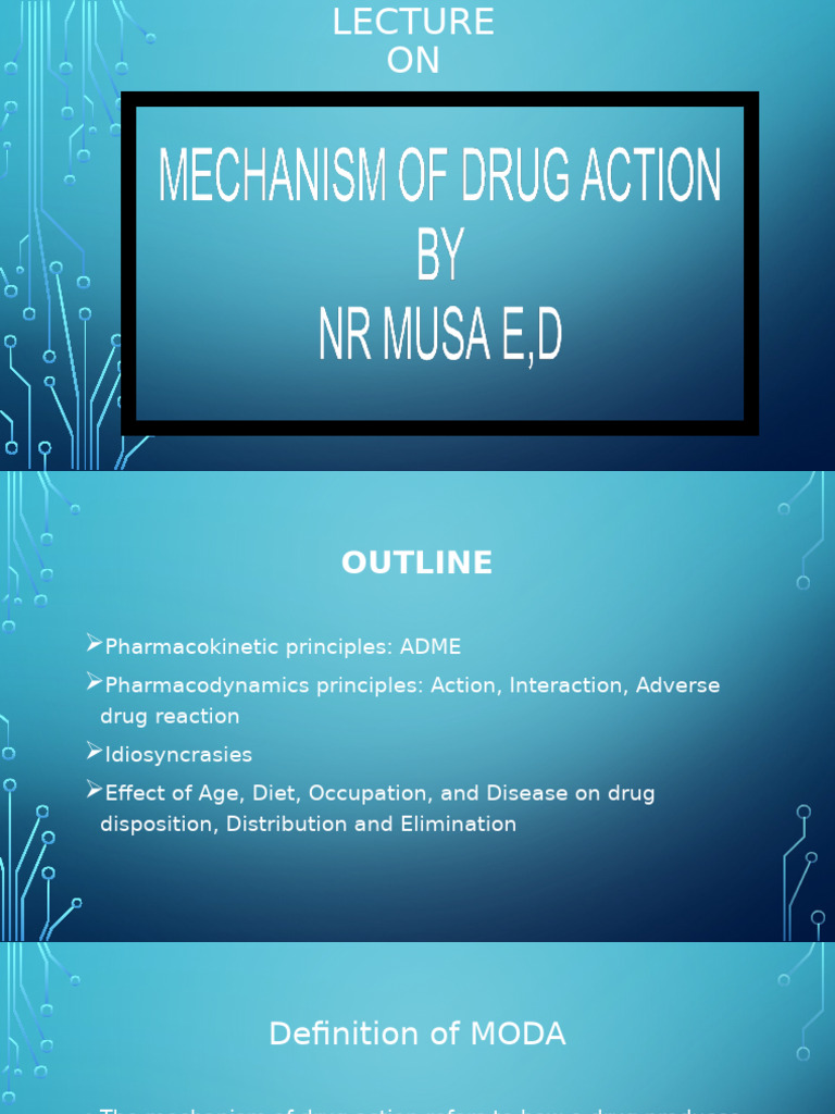 Pharmacokinetics and Drug Action Principles | PDF | Drug Metabolism ...