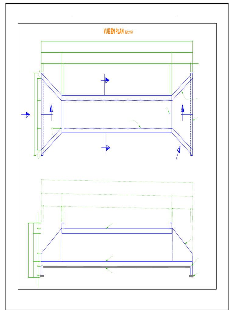 Plan de Coffrage et Ferraillage Dalot | PDF