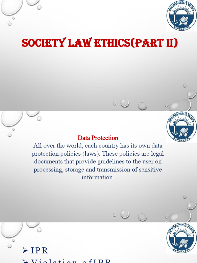 Society Law Ethics | PDF | Cybercrime | Identity Theft