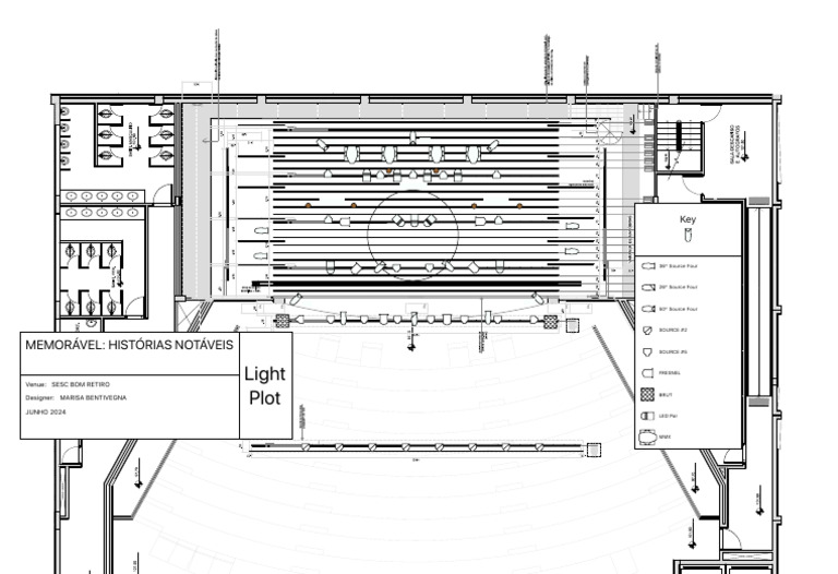 Design de Iluminação para Evento no SESC | PDF