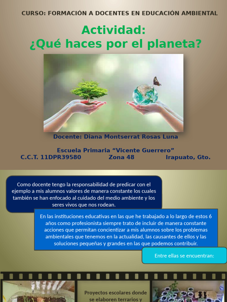 Actividad Qué Haces Por El Planeta | PDF