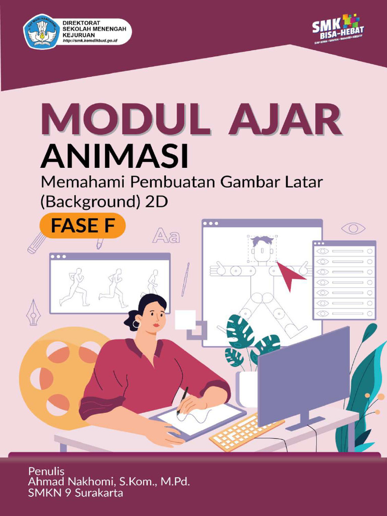 Modul Ajar Animasi - Memahami Pembuatan Gambar Latar (Background) 2D - Fase F | PDF