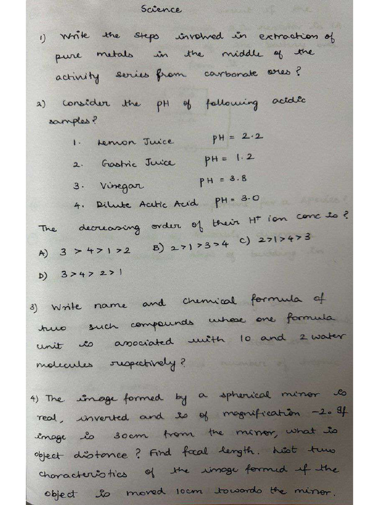 Class 10th Day 1 Secret Assignment | PDF