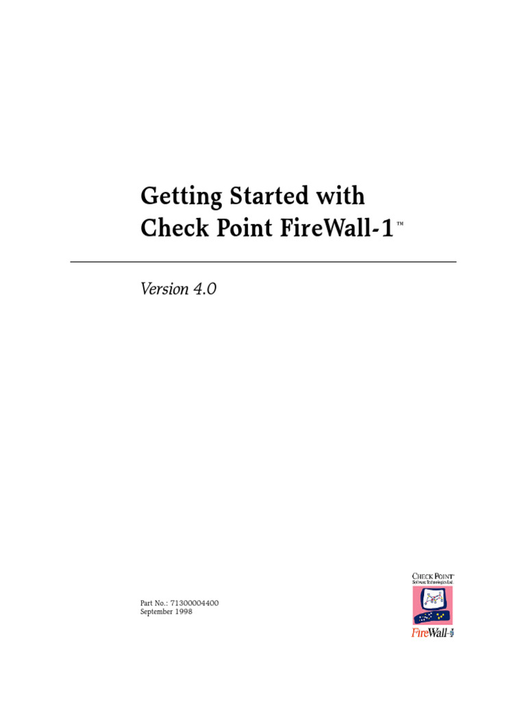 Fw Getting Started | PDF | Firewall (Computing) | Computer Network