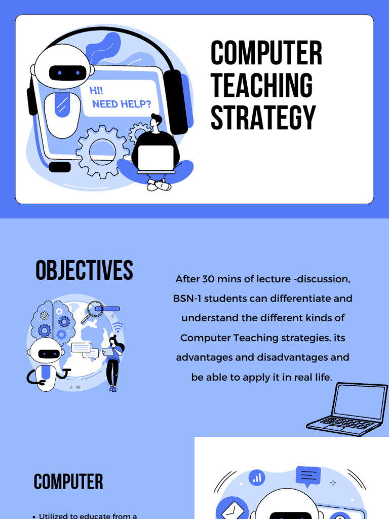 Computer Teaching Strategy | PDF | Educational Technology | Virtual Reality