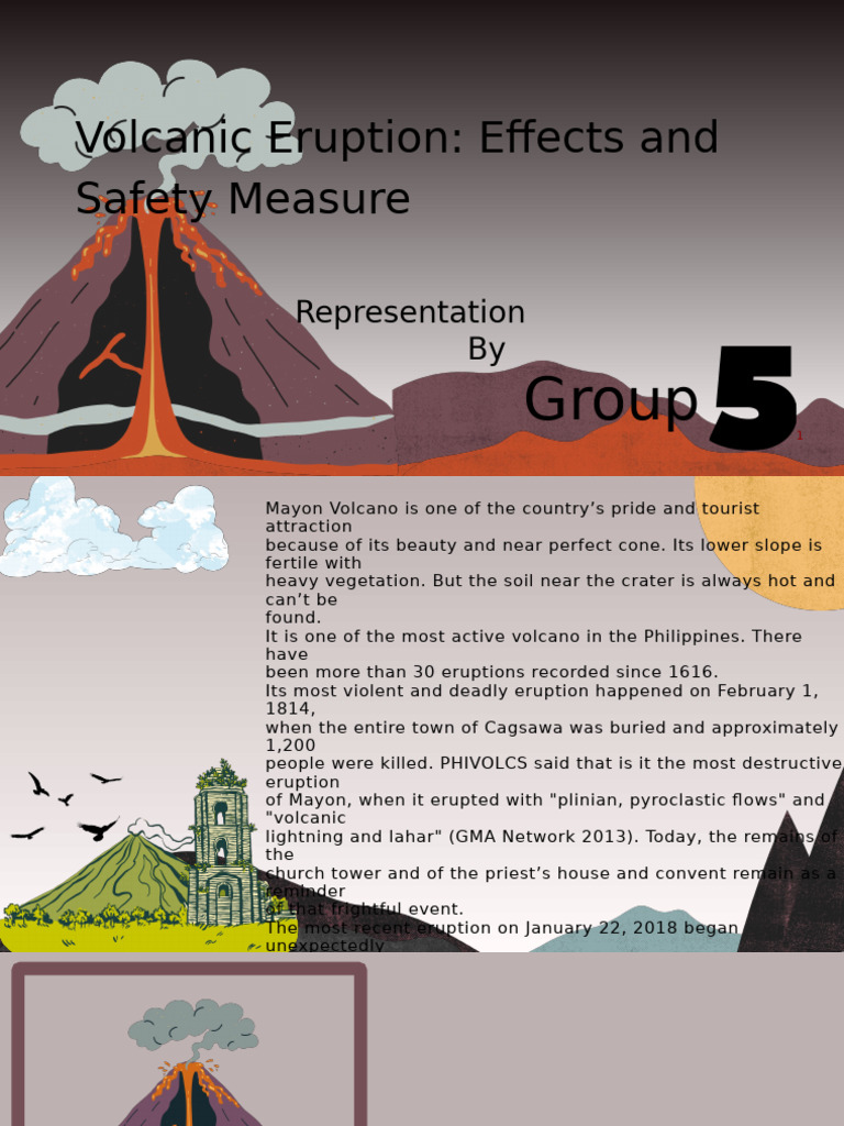 Volcanic Eruption Effects and Safety Measure | PDF | Types Of Volcanic ...