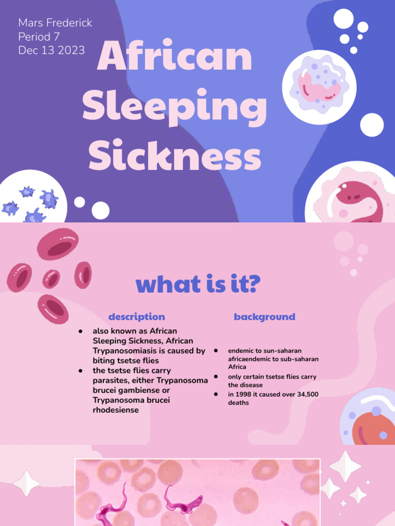 African Sleeping Sickness | PDF | Animal Diseases | Diseases And Disorders