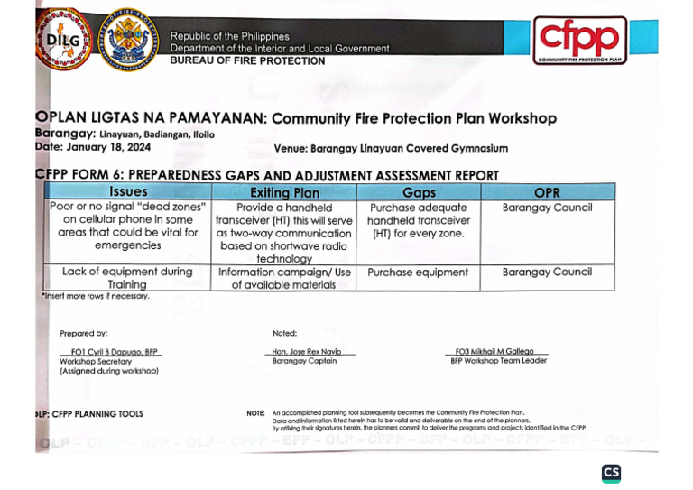 CFPP Workshop | PDF