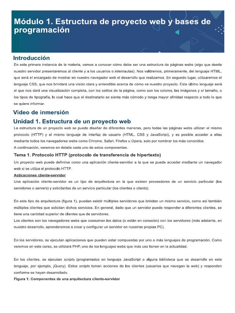 Mlectura 1 | PDF
