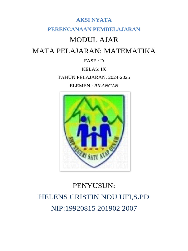 Modul SPLDV Kelas IX 2024-2025 | PDF